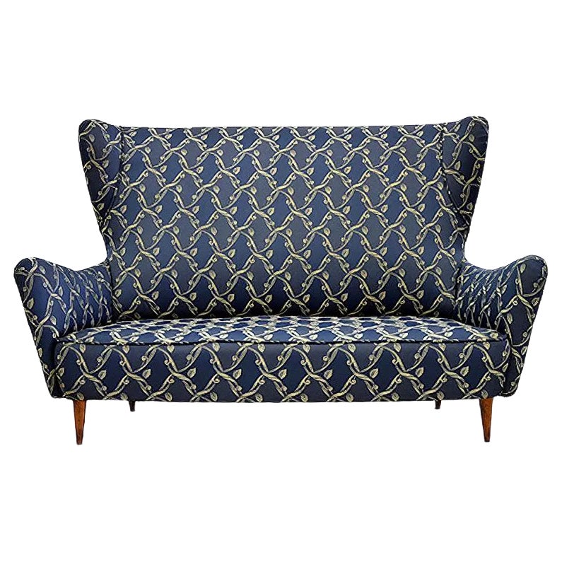 Vintage Italian Wing Settee, 1920s | Chairish