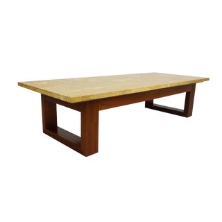 Vintage & Used Travertine Coffee Tables | Chairish