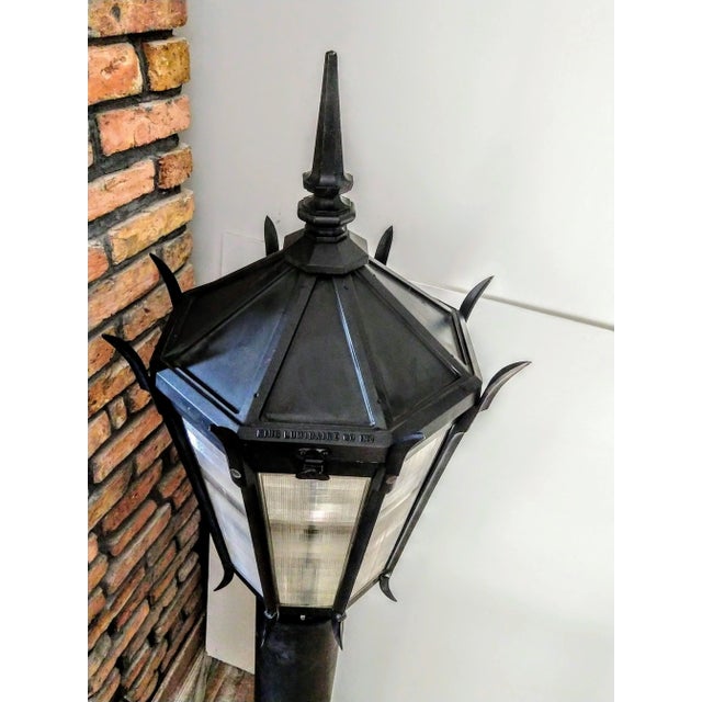 1980s King Luminaire Traditionalist Gothic Street Lamps | Chairish