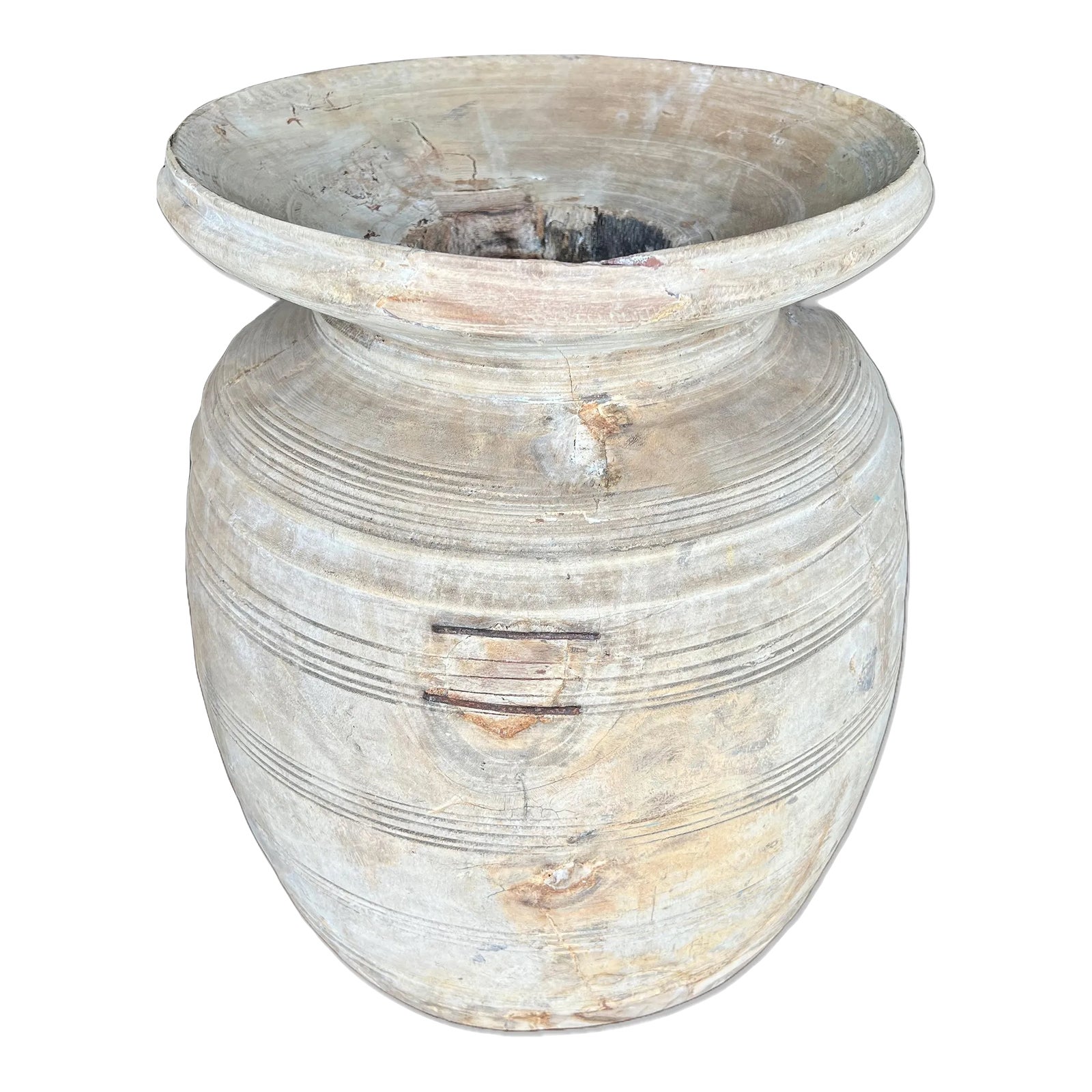 Vintage Oversized Nepali Pot | Chairish