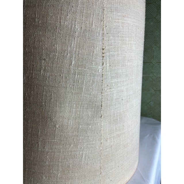 1990s Linen Lamp Shade | Chairish