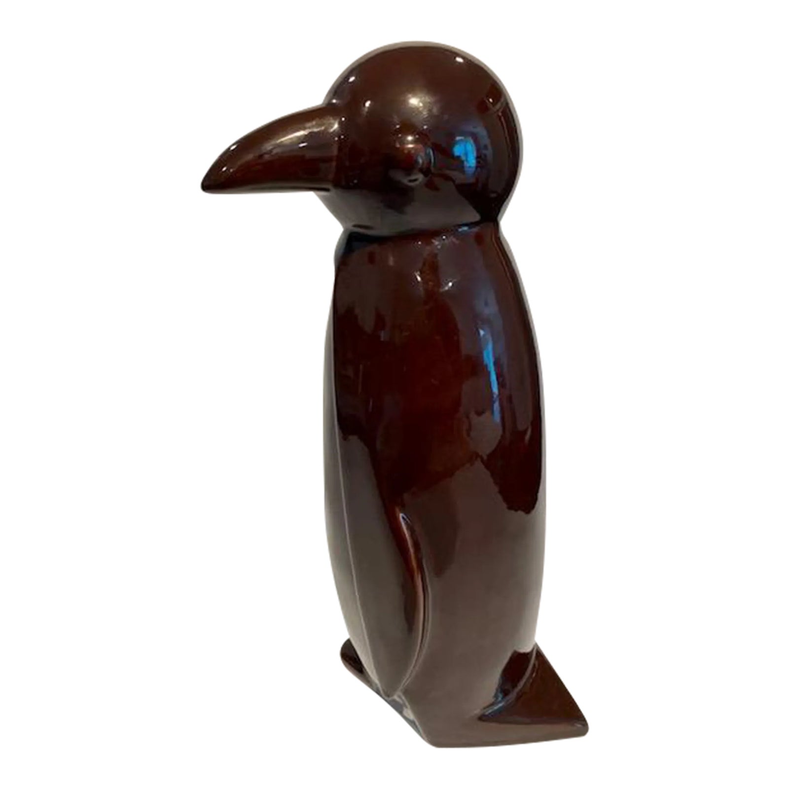 1950s Jaru Art Pottery Penguin Figurine | Chairish