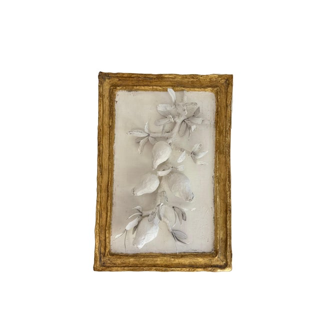 Secret of the Gilded Bulbul, Large Papier-Mâché and Venetian Plaster ...