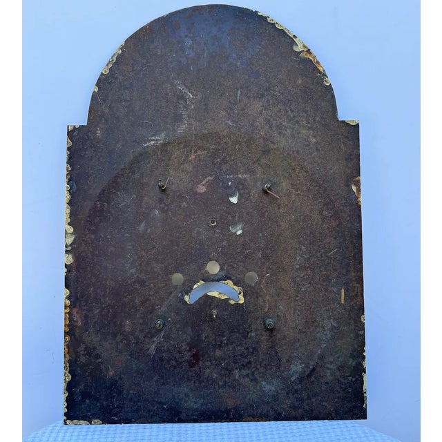 Late 18th Century Welsh Painted Clock Face by W & D James Clockmakers ...