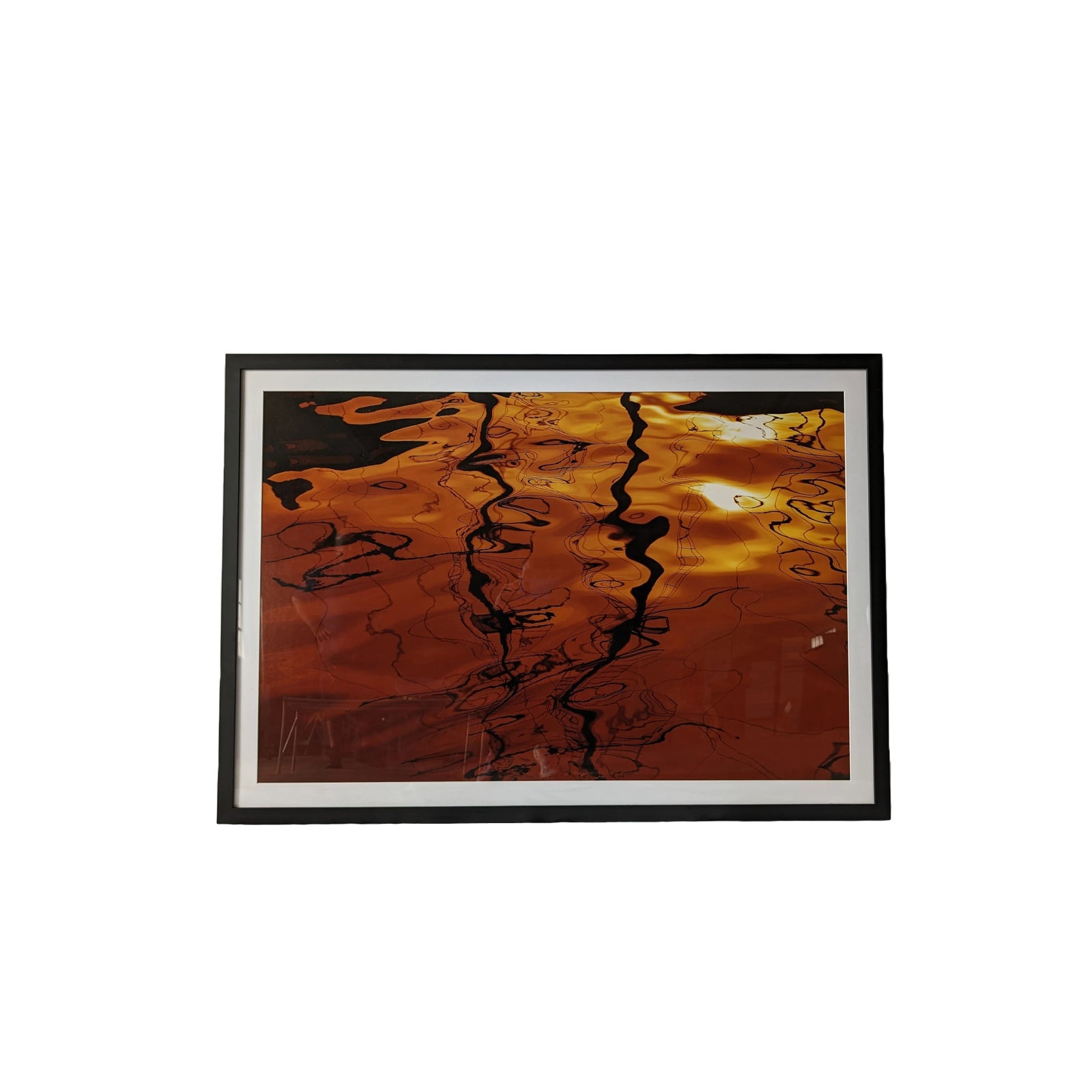 "Tangerine Sunset" Modern Framed Photograph by Lauren Leigh Hunter ...