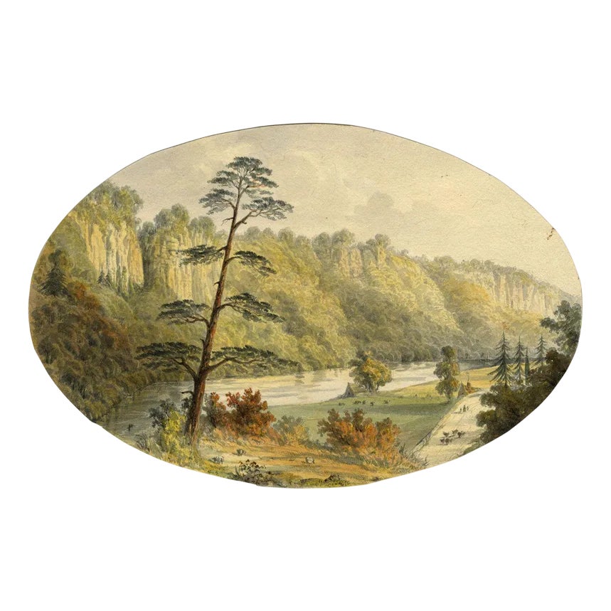 Ellis, River Derwent, Matlock, Peak District, Mid-19th Century ...