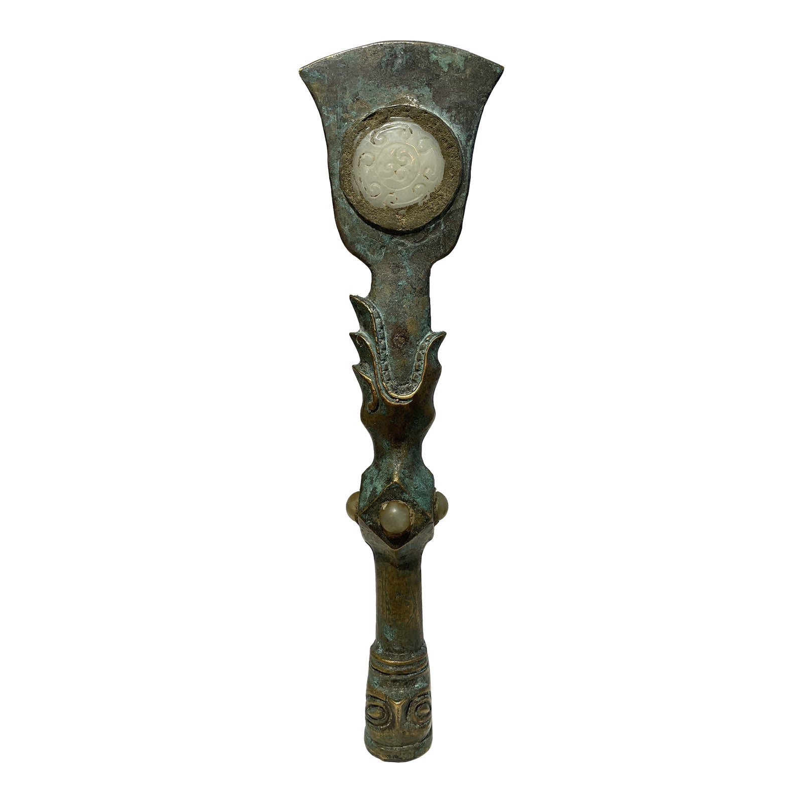 Antique Tibetan Bronze Ritual Tool | Chairish