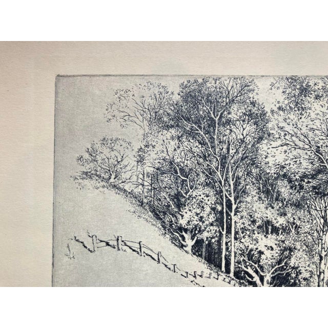 Mildred Bryant Brooks "Morning Patterns" Vintage Print | Chairish