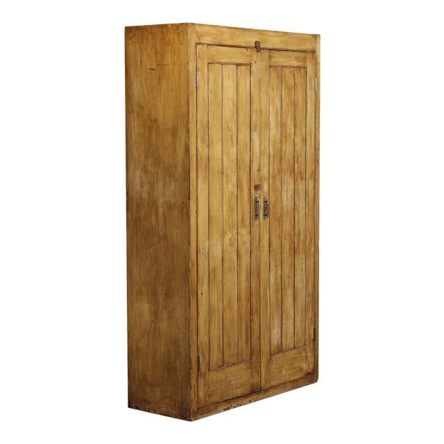 Antique 19th Century Primitive Painted 2 Door Cupboard Chairish