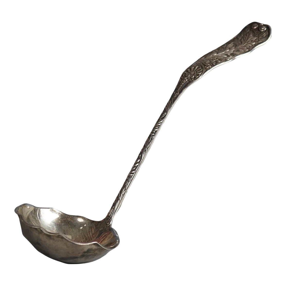 Antique Large Gorham Sterling Silver Ladle, Circa 1890 | Chairish