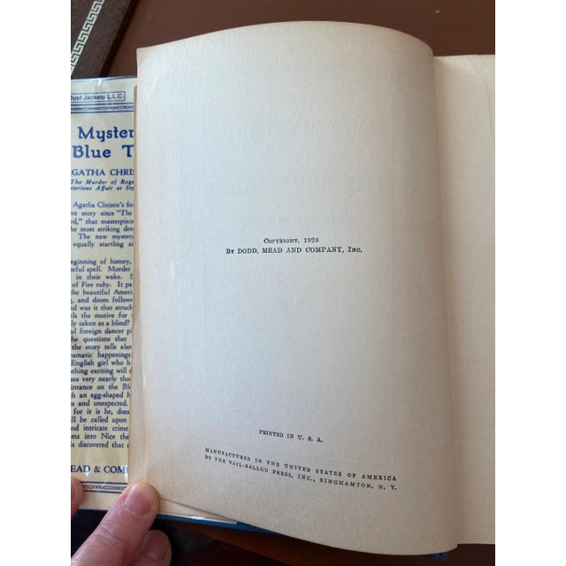 1920s The Mystery of the Blue Train Book | Chairish