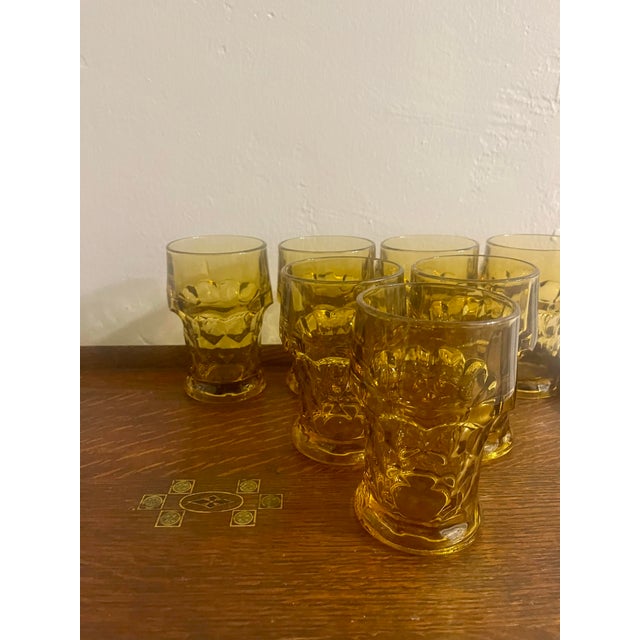 Vintage Anchor Hocking Glassware- Set of 7 | Chairish