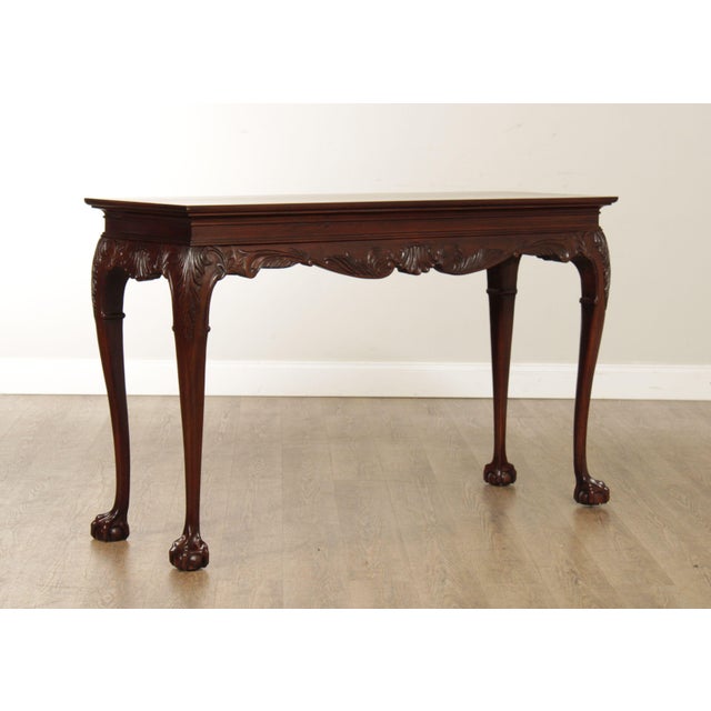 Drexel Heritage 'Heirlooms' Georgian Style Mahogany Console Table ...