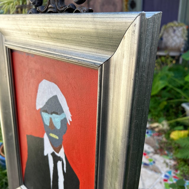 "Andy Warhol" Original Naive Outsider Neo Expressionist Street Art ...