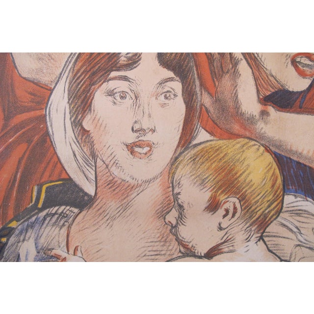 1917 Original French WWI Poster, 3e Emprunt La Paix par la Victoire ...