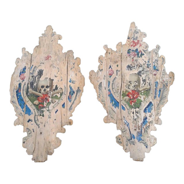 Monumental Antique Medieval Renaissance Era Italian Church Armorial ...