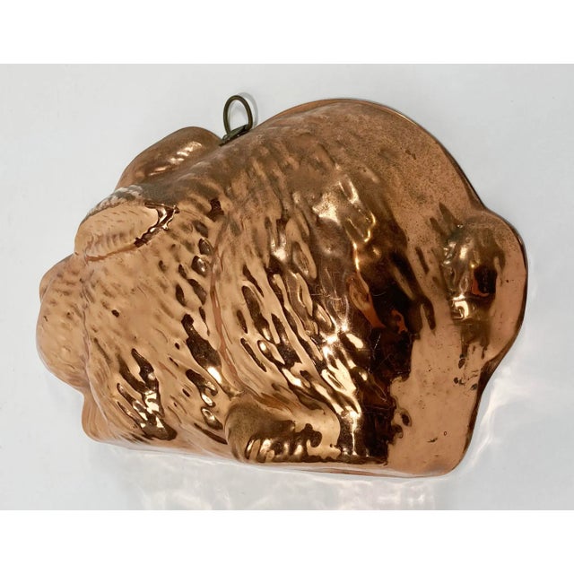 Vintage Copper Bunny Rabbit Mold | Chairish