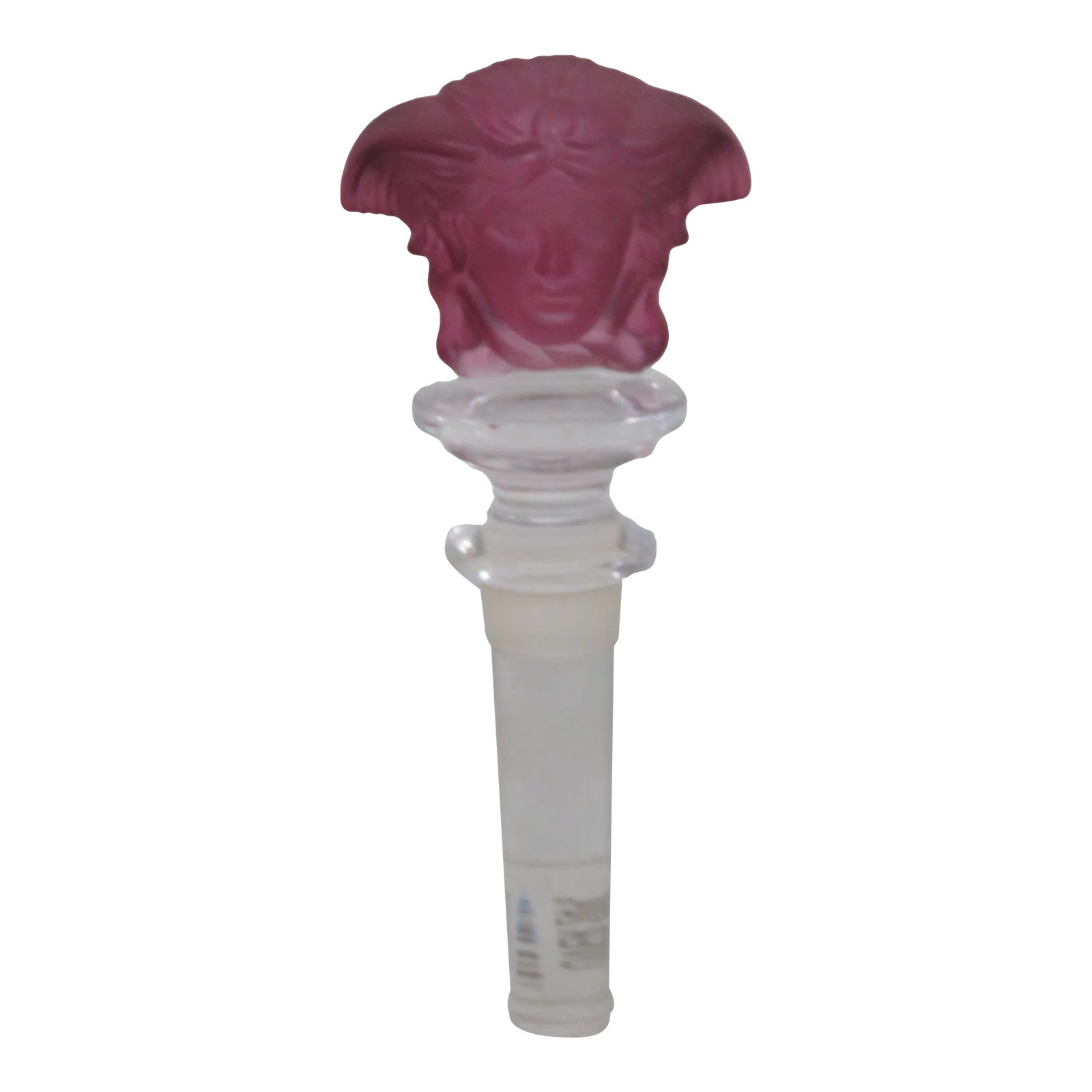 Versace Medusa Amethyst Purple Crystal Wine Bottle Stopper Rosenthal ...