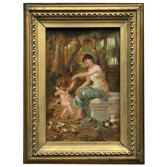 Early 20th Century Victorian Pre-Raphaelite Figurative Painting, Framed ...