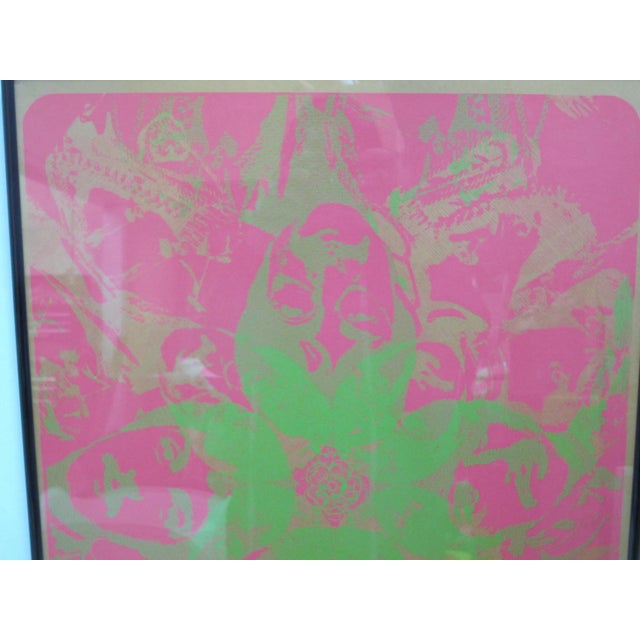 psychedelic beatles poster