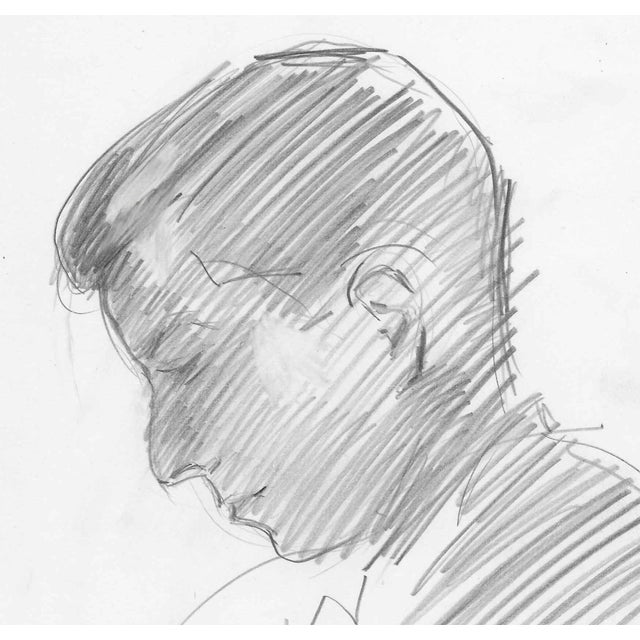 1957 Portrait of Alex in Venice by Charles Merrill Mount | Chairish