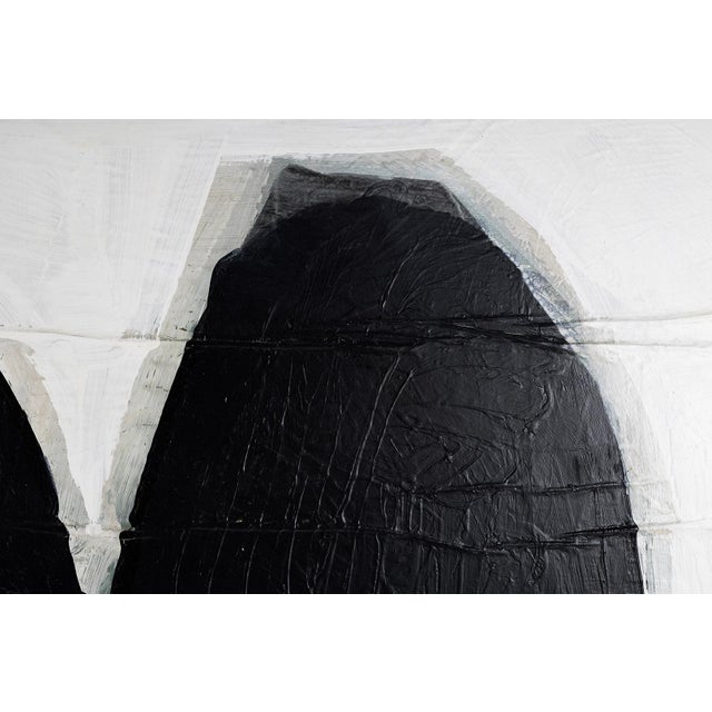 Contemporary Modern Abstract Mixed-Media Painting by Scott Kerr | Chairish