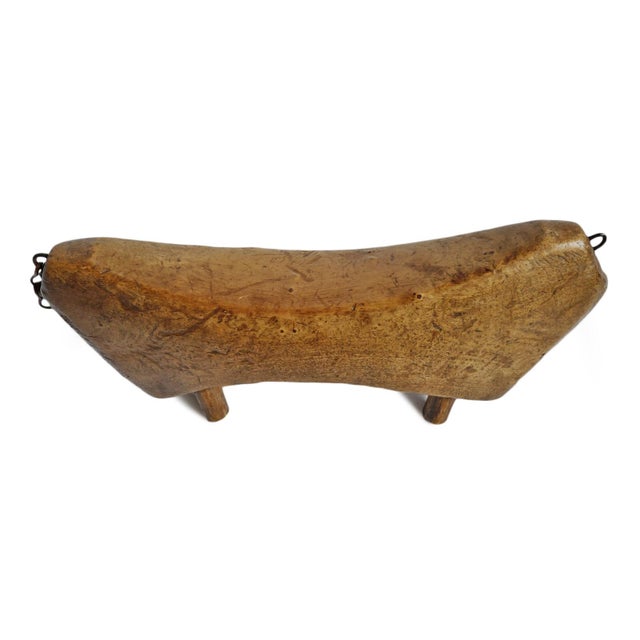 Vintage Carved Wood Original Headrest | Chairish