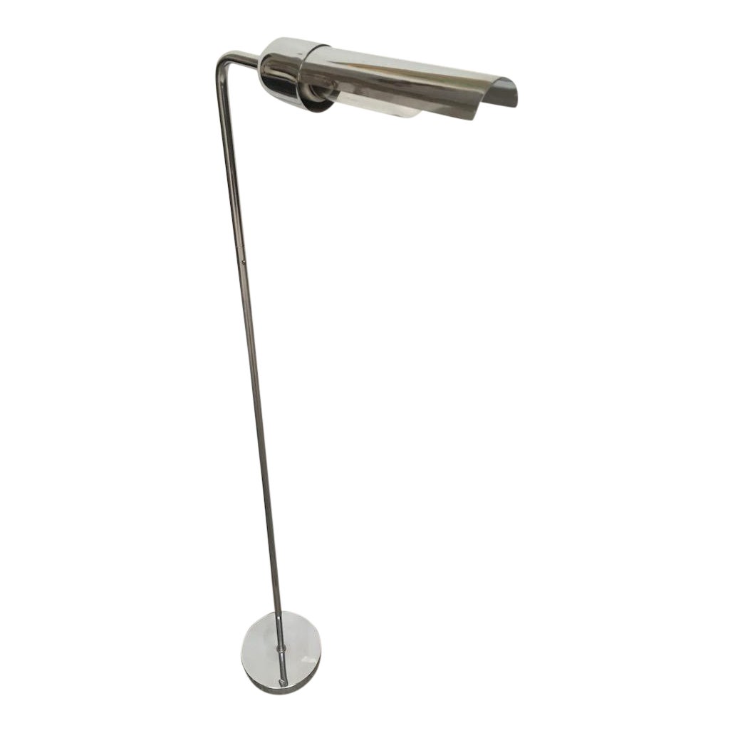 Koch & Lowy Chrome Pharmacy Lamp | Chairish