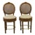French Country Counter Stools - a Pair | Chairish