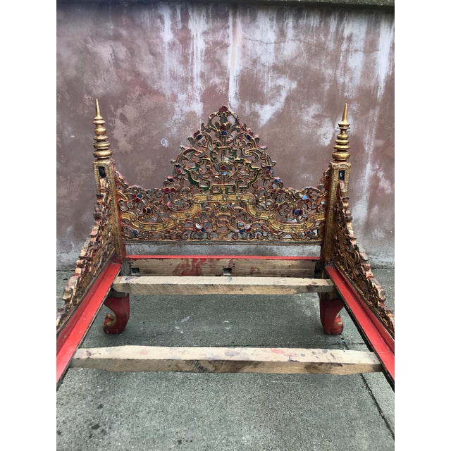 Antique Royal Thai Daybed | Chairish