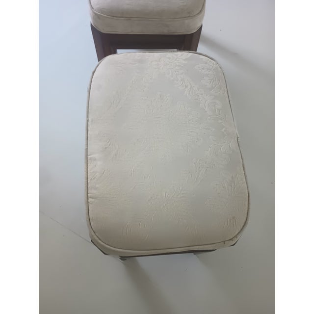 1960s Mid Century Oak Small Low Stools - Set of 2 | Chairish