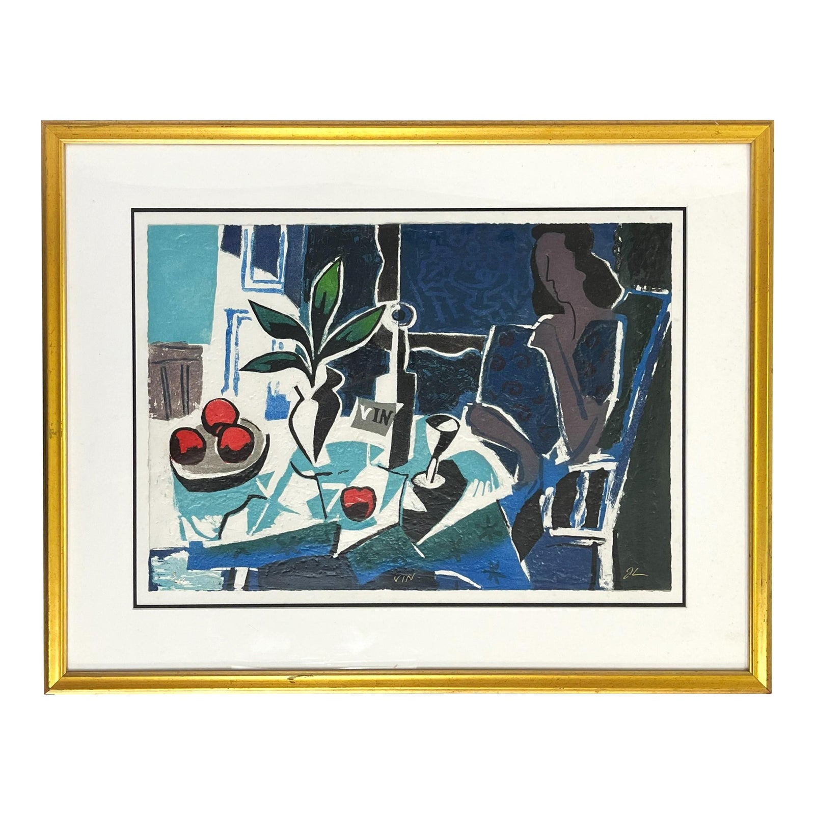 Signed and Numbered John Gerard Etching With Certificate of ...