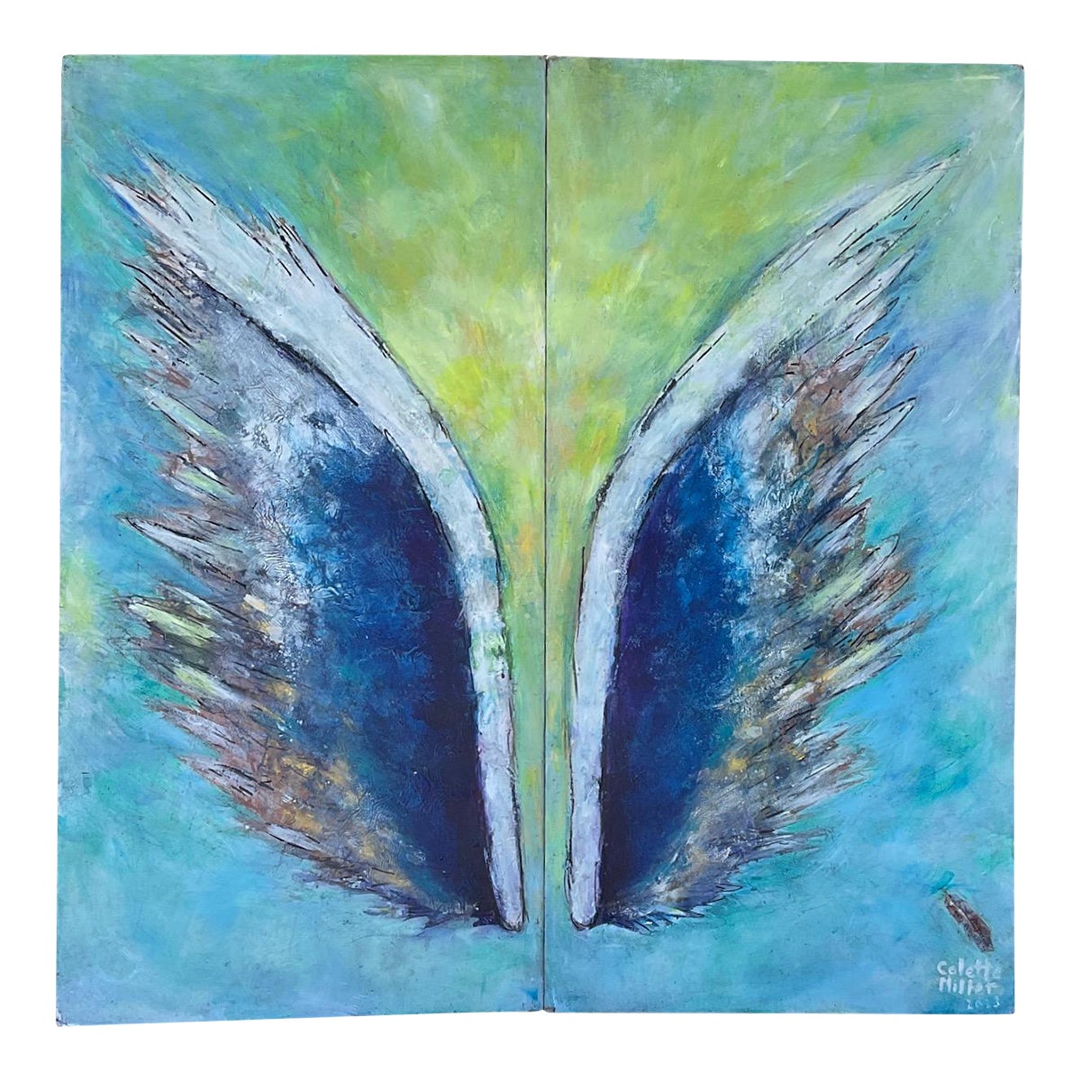 California Wings, Global Wings Project, Large Original Painting ...