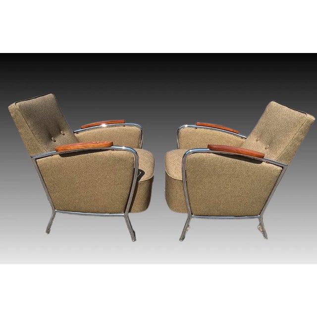 Set of Vintage Armchairs by József Peresztegi, 1960s | Chairish
