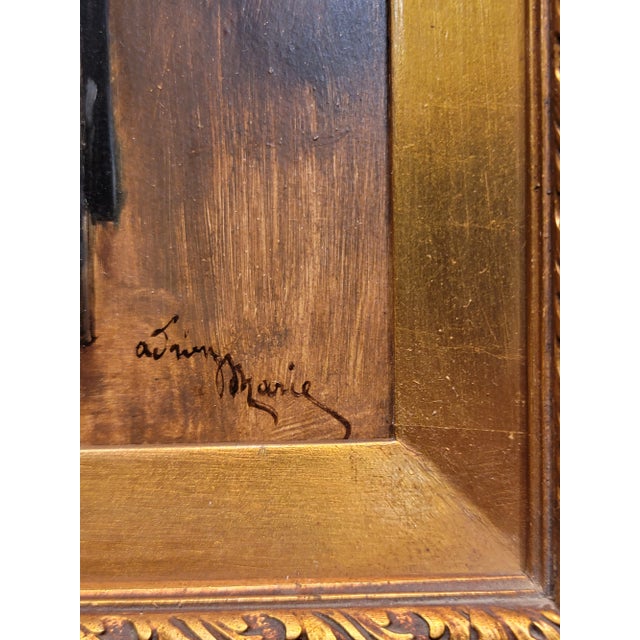 Adrien Emmanuel Marie-Mother Washing Her Daughter-19th Century Oil ...