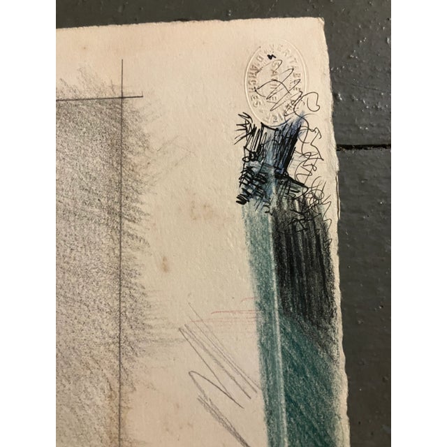 1940’s Original Noel Coward Design for Living Set Design Ink/Pastel ...