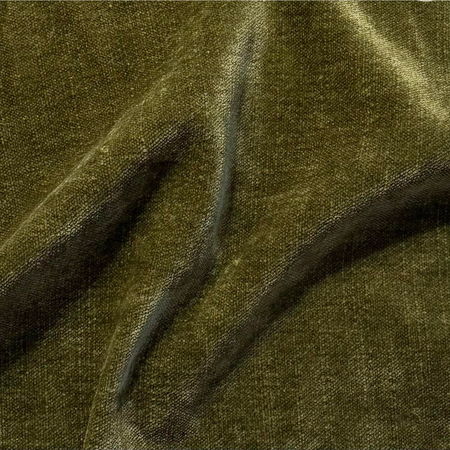 Green Chenille Fabric | Chairish