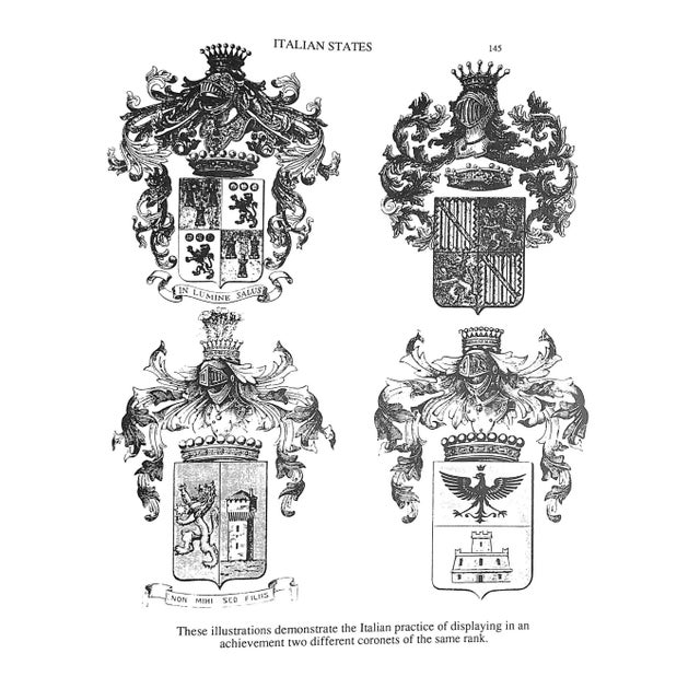 "European Nobility and Heraldry" Book 1994 Pinches, J.H. | Chairish