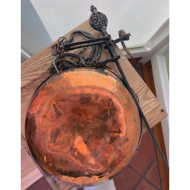 Antique Greek Decorative Steelyard Weighing Instrument | Chairish