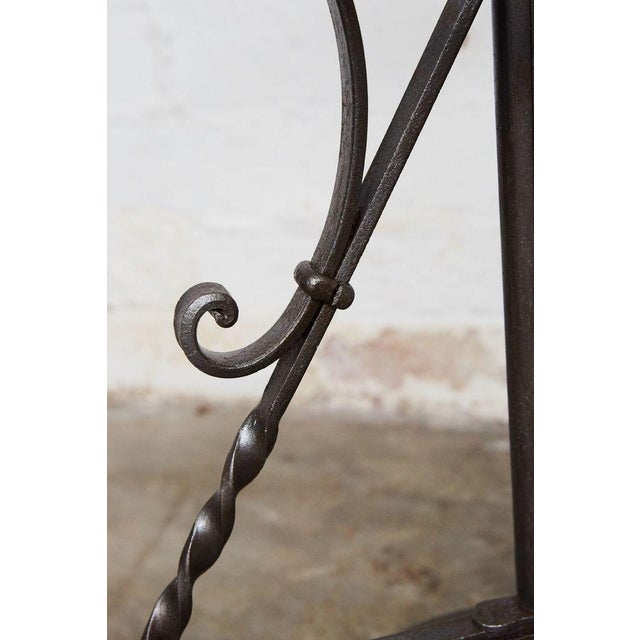 Wrought Iron Hat/Coat Stand | Chairish