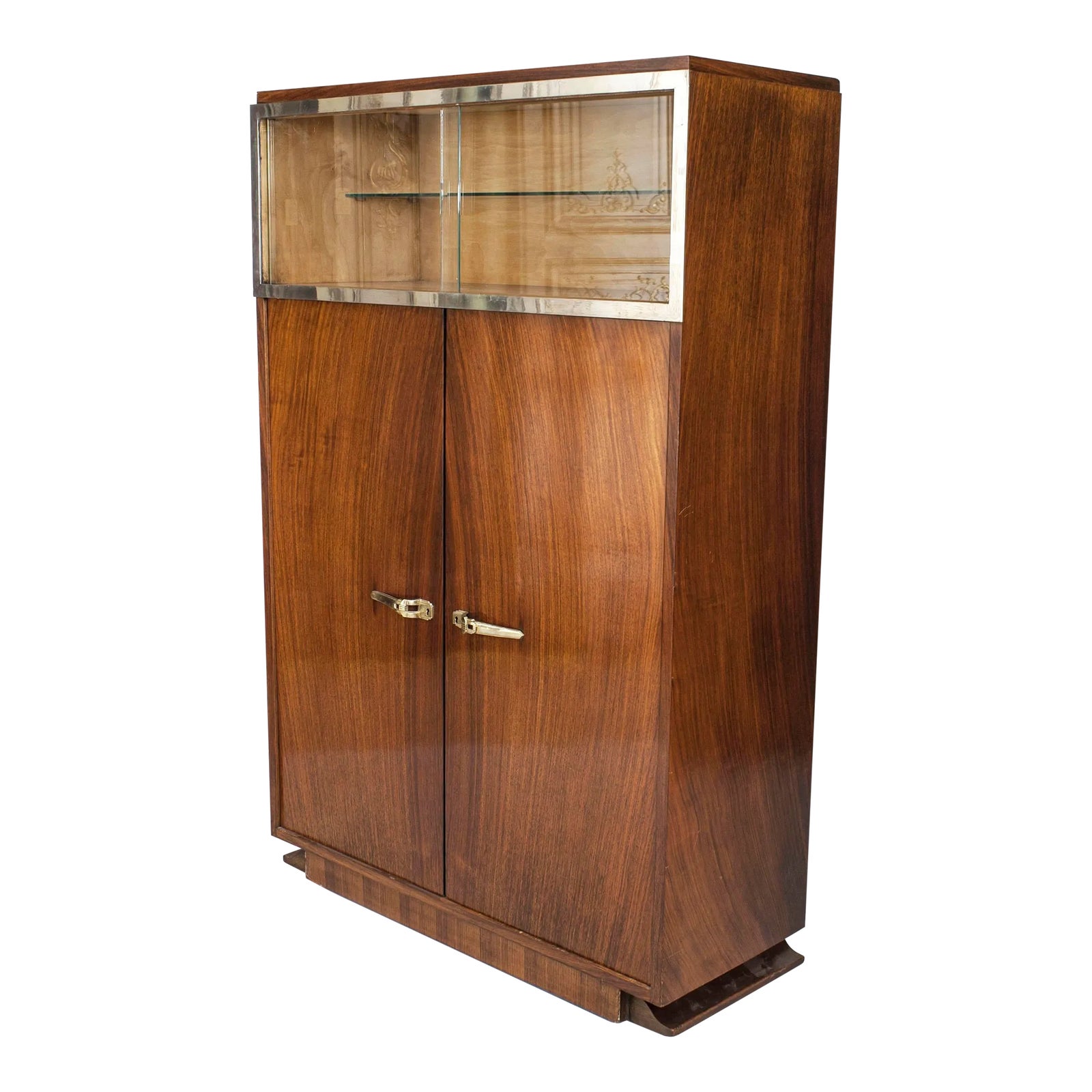 French Art Deco Dominique Rosewood Bar Cabinet