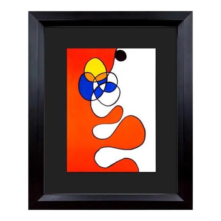 Alexander Calder Original Lithograph, 1968 | Chairish