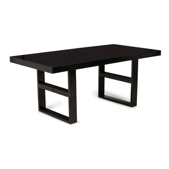 Van Keppel Green VKG American Mid-Century Ebonized Convertible Dining ...