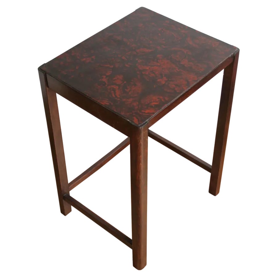 Vintage Side Table, 1920s | Chairish