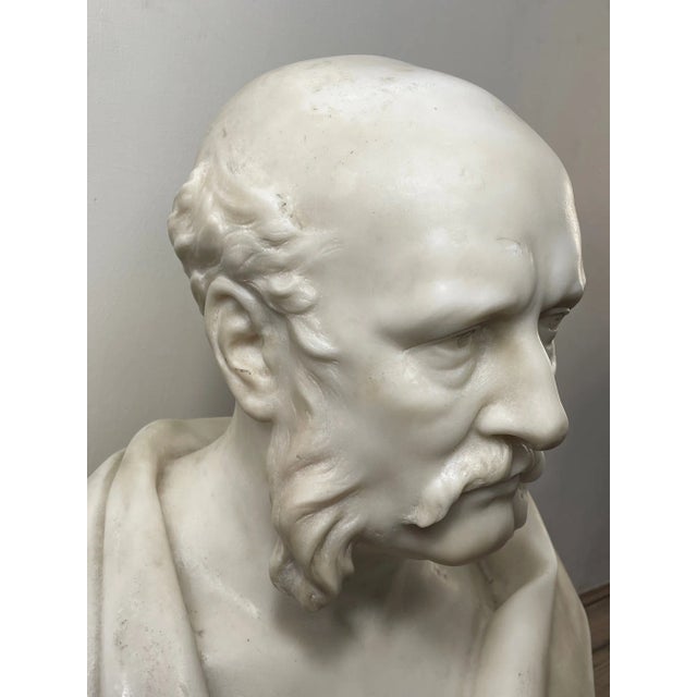 Antique Victorian Marble Bust James Robert Creighton Mayor Carlisle by ...
