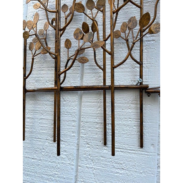Large Mid Century Modern Tree Wall Sculpture Attributed to Curtis Jere ...
