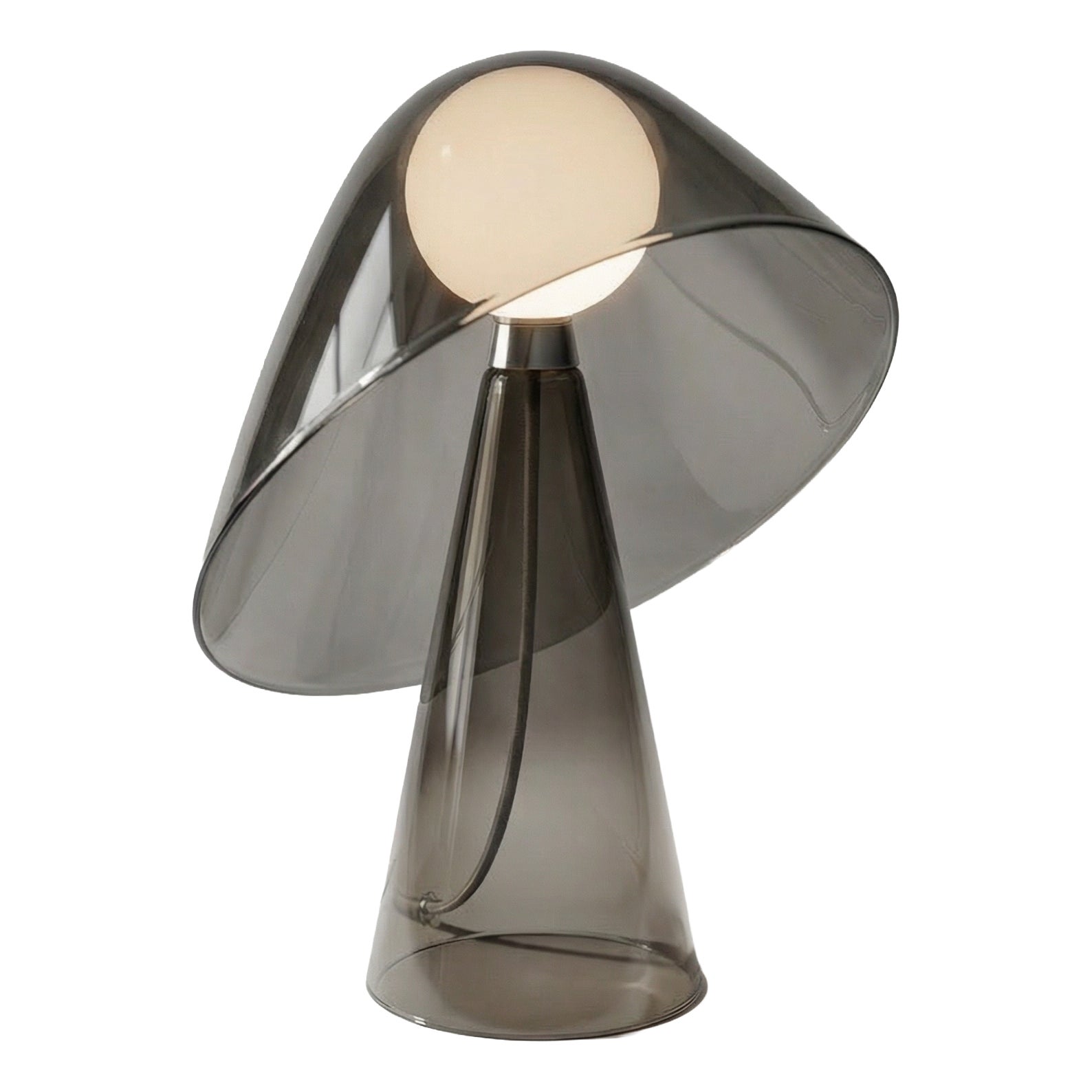 Mademoiselle Smoked Table Lamp from Mason Editions | Chairish