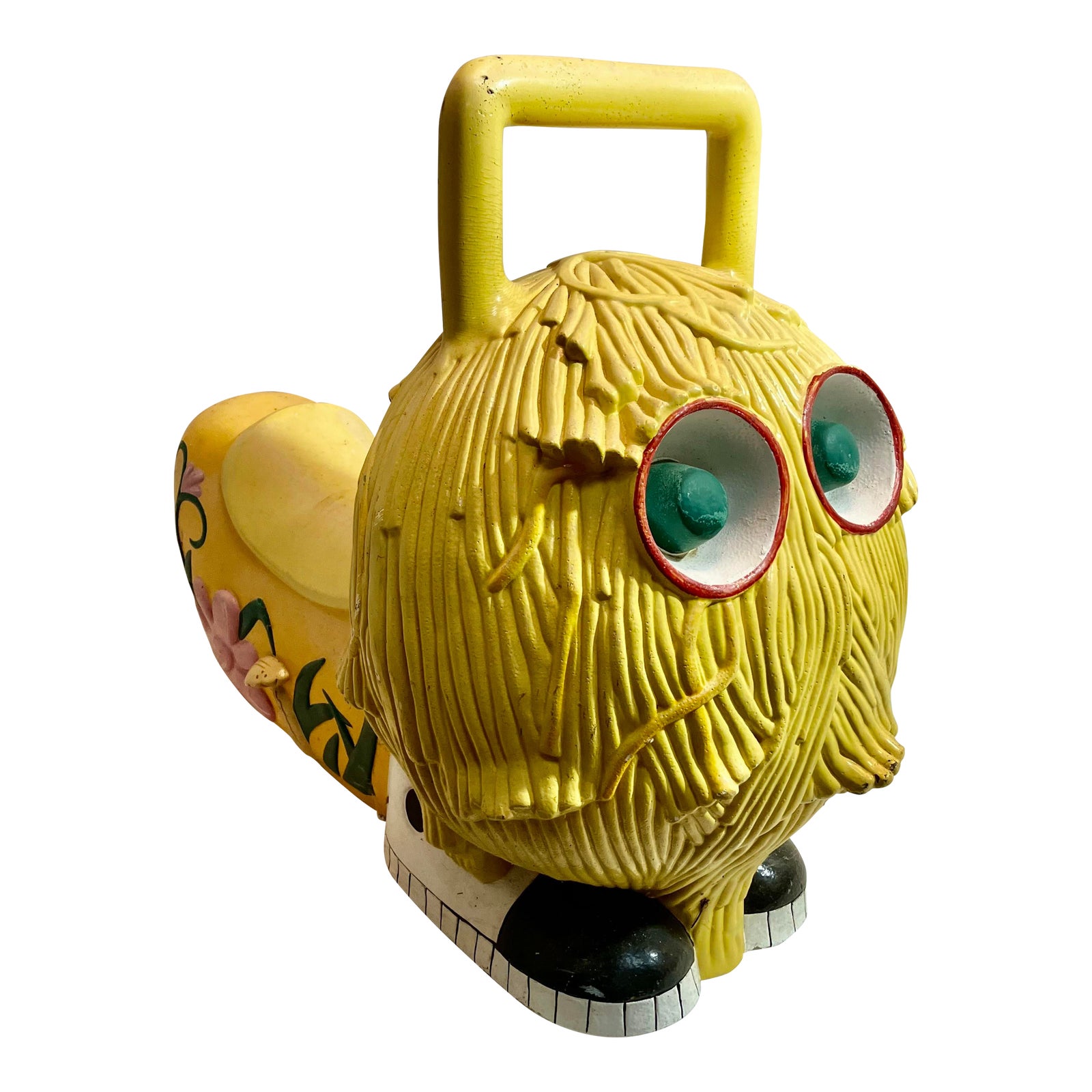 Fry Guy Retro McDonald's Yellow McFry Rocker Ride | Chairish