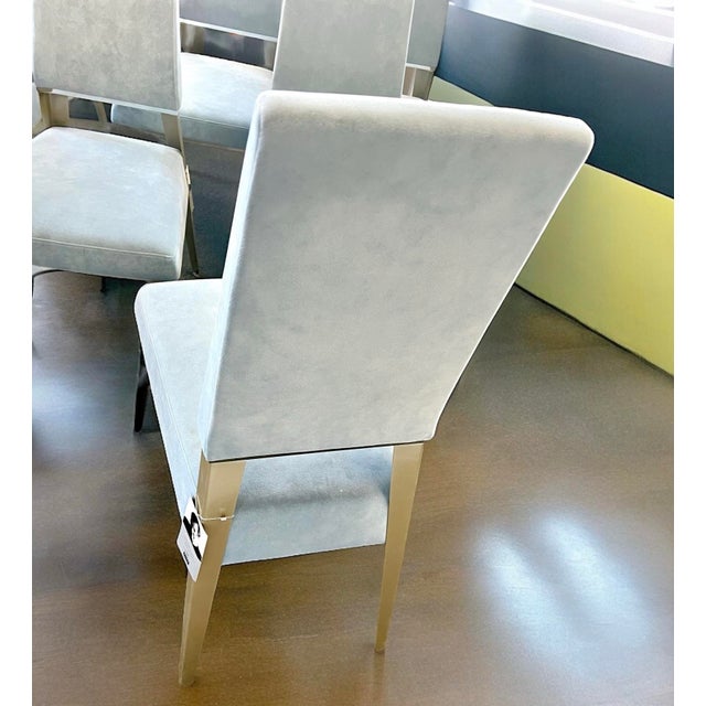 Contemporary Elite Modern Vivian Shambray Dining Side Chairs- Set of 6 ...