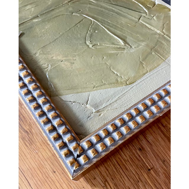 2023 "Carbone" Minimalist Abstract Painting on Canvas by Artist r.k ...